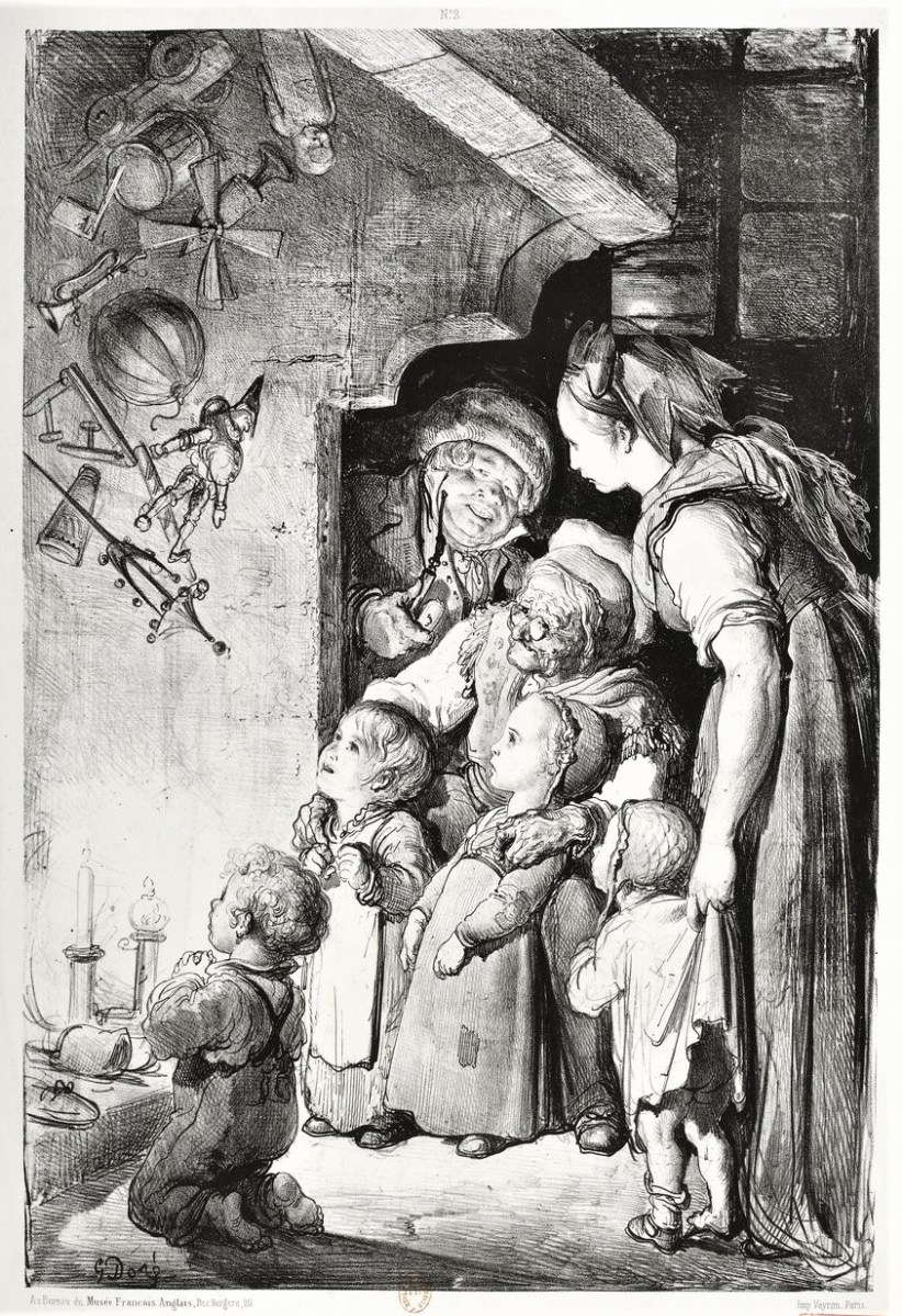 1880 : Visite de Christkindel & Hans Trapp – Alsaciae – Chroniques d ...